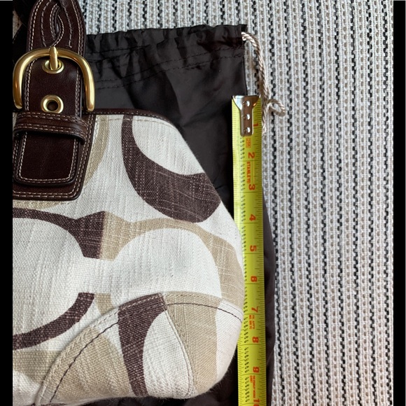 Coach | Bags | Coach Signature Cloth Eastwest Satchel | Poshmark